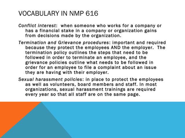 E portfolio assignment #2- NMP 616 | PPT