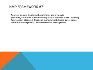 E portfolio assignment #2- NMP 616 | PPT