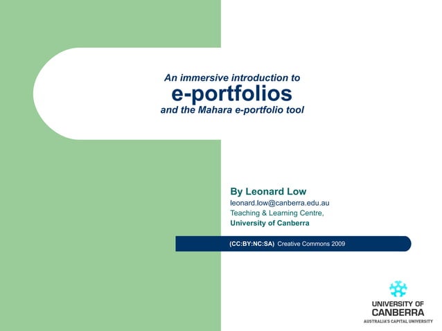 An Introduction to E-Portfolios | PPT