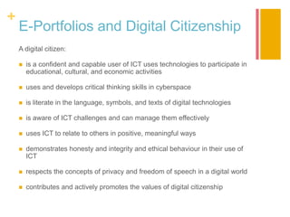 E-portfolios and Google Sites | PPTX