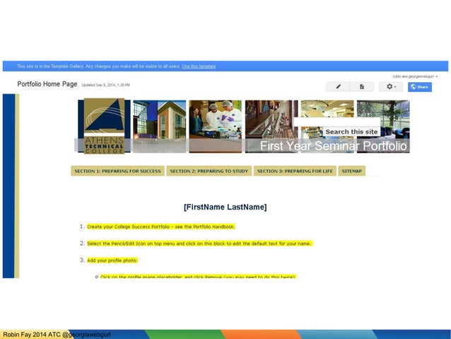 E portfolios atc overview | PPTX | Resume Writing and Advice | Job Search