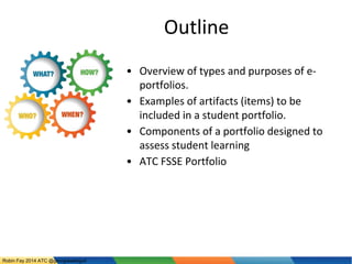E portfolios atc overview | PPTX