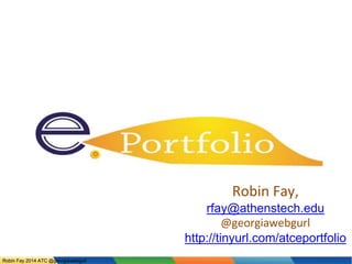 E portfolios atc overview | PPT