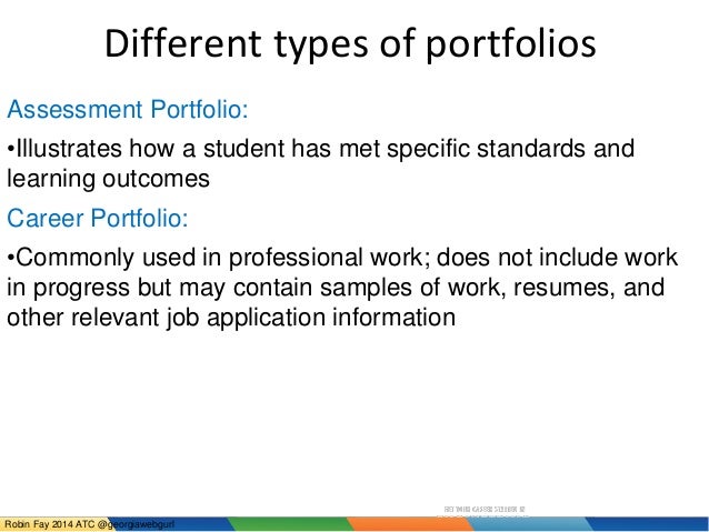E portfolios atc overview