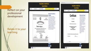 E-Portfolios for Continuous Professional Development | PPT