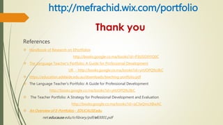 E-Portfolios for Continuous Professional Development | PPT