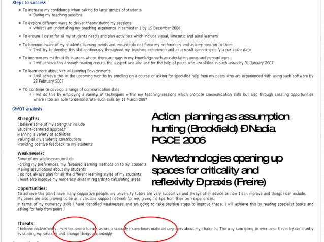 Implementing successful e-portfolio-based learning | PPT