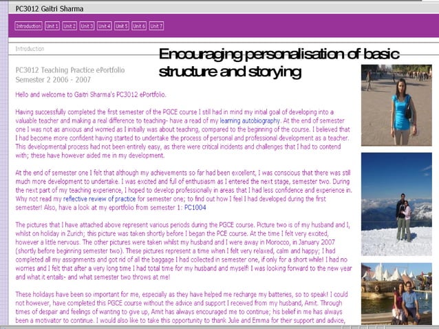 Implementing successful e-portfolio-based learning | PPT