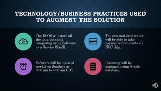 Modern EPOS System for Retail business | PPTX