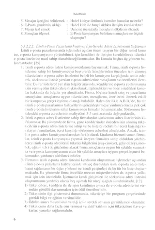 E posta pazarlama | PDF