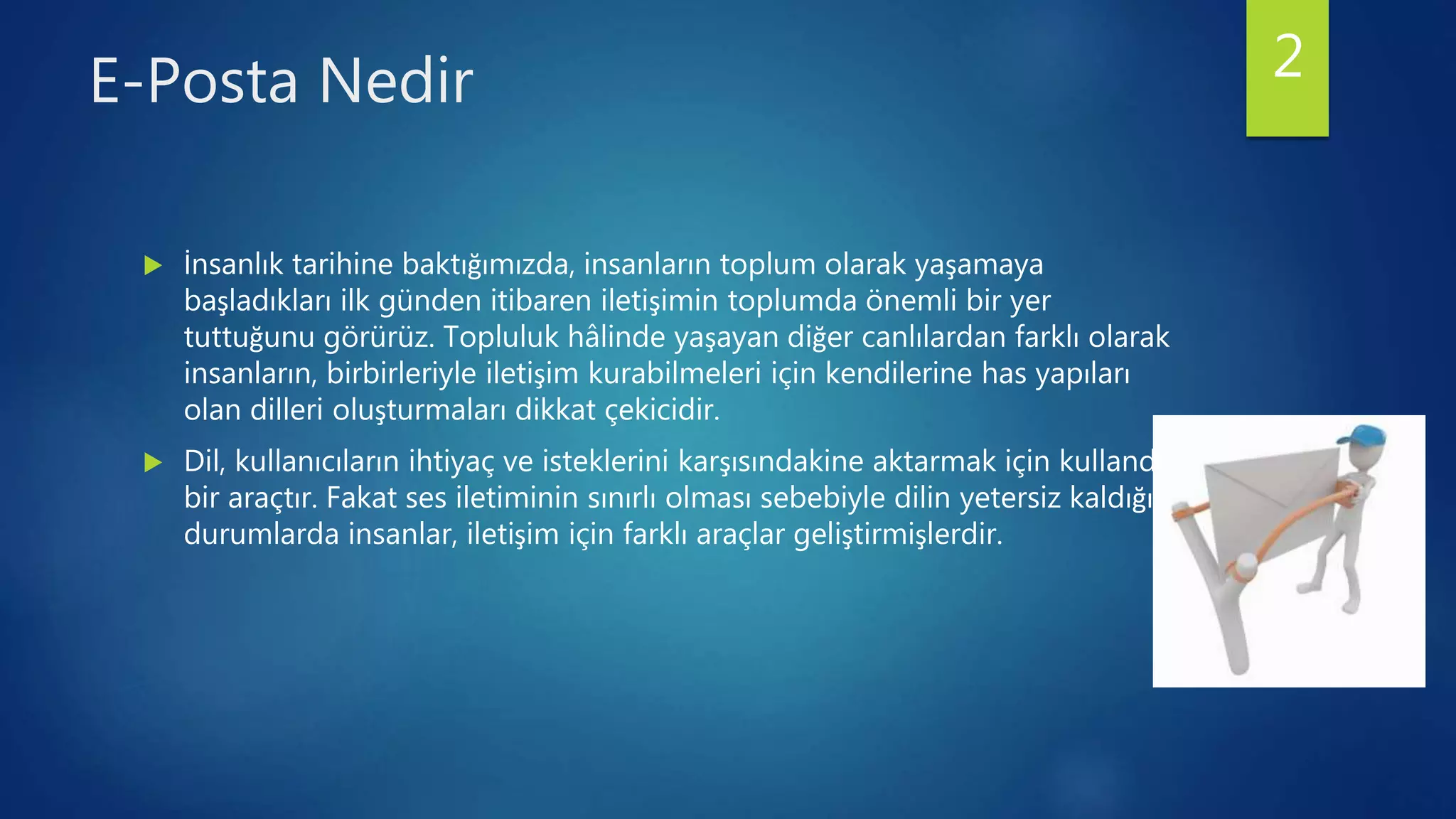 E Posta Sunucusu | PPTX