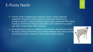 E Posta Sunucusu | PPTX