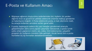 E Posta Sunucusu | PPTX