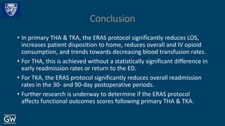 Effect of the Enhanced Recovery After Surgery (ERAS) | PPTX | Physical ...
