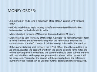 E post office system | PPTX