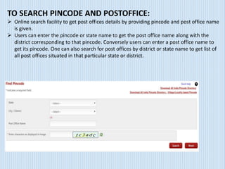E post office system | PPTX