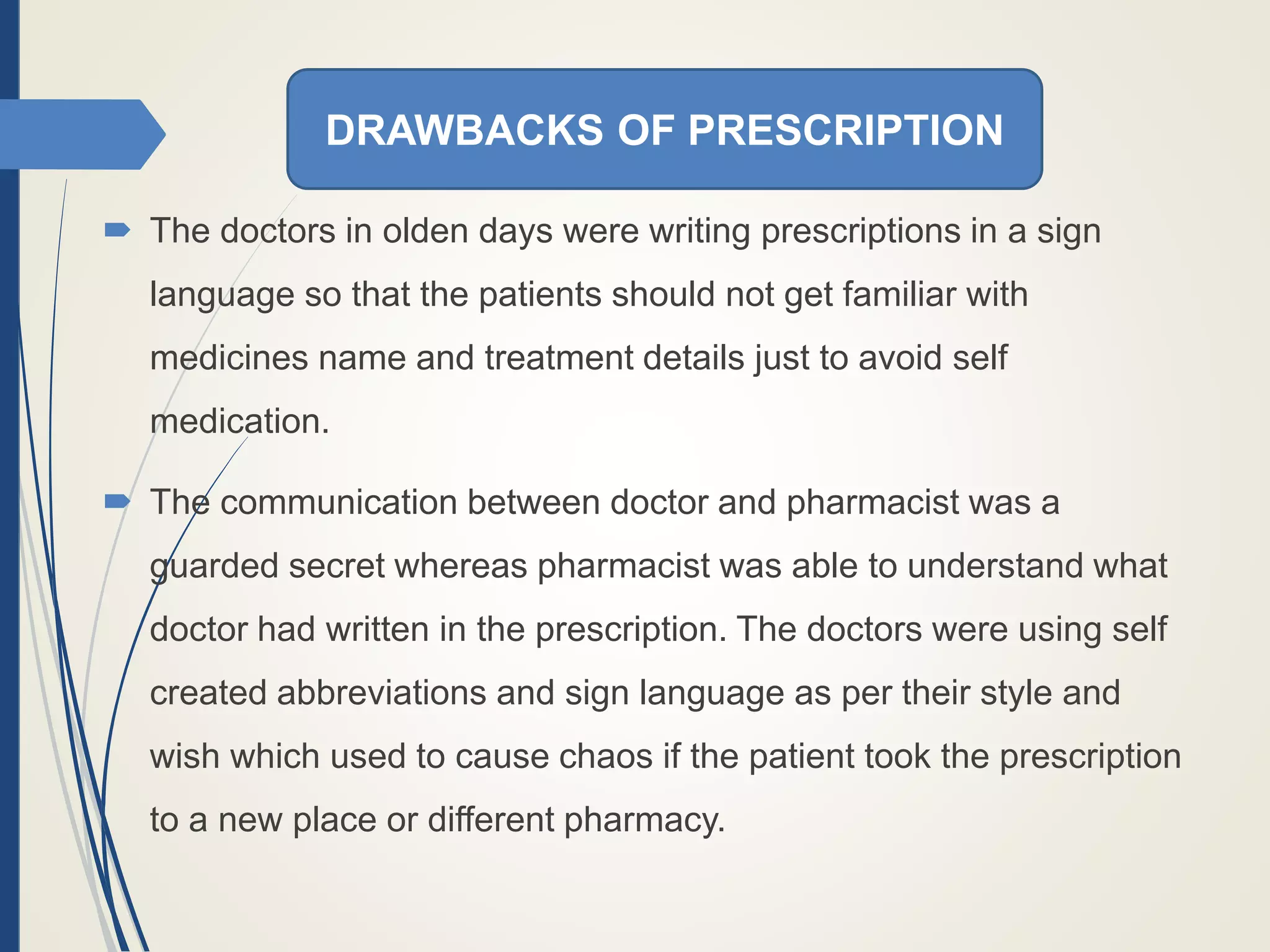 Paper Prescription and E-Prescription | PPT
