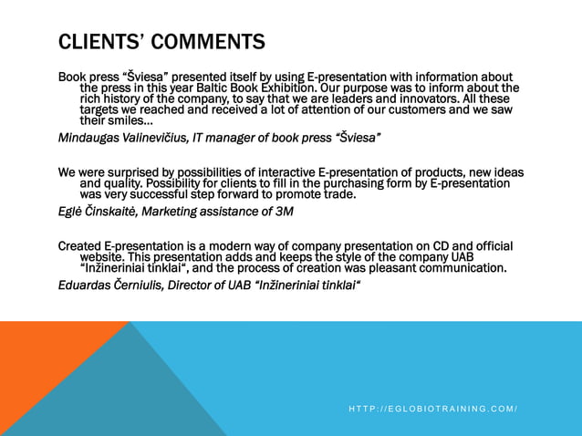 Lecture on E-Presentation | PPT