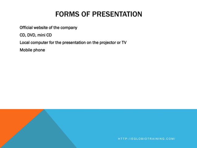 Lecture on E-Presentation | PPT