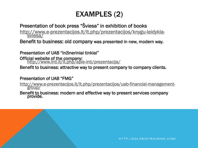 Lecture on E-Presentation | PPT