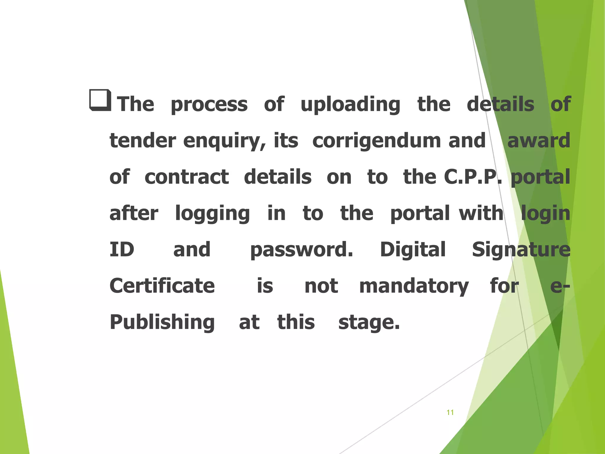 e-Procurement in Indian Government | PPTX