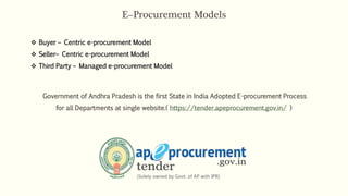 E procurement | PPTX