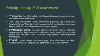 E procurement | PPTX