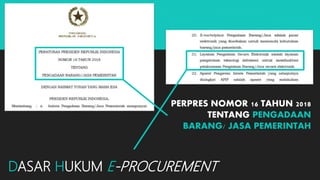 E procurement | PPTX