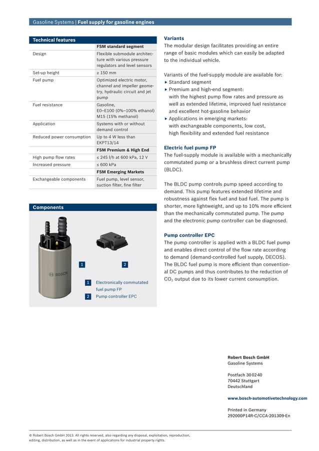 E product-brochure-gasoline-direct-injection | PDF