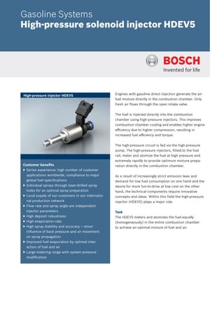 E product-brochure-gasoline-direct-injection | PDF