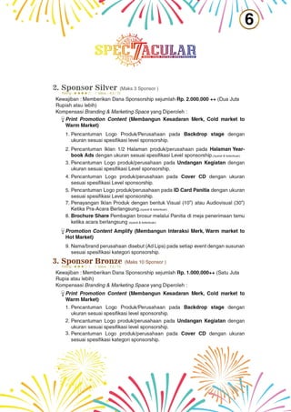 Proposal Sponsorship Event School Graduation | PDF