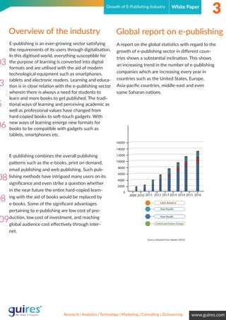 Growth of E-Publishing Industry | PDF