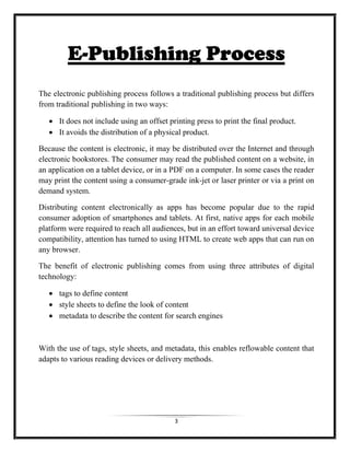 E-publishing report | PDF