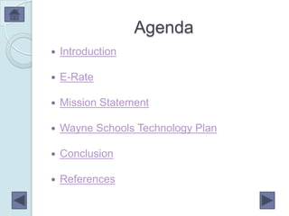 E rate and tech plan | PPTX