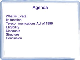 E rate power point | PPT