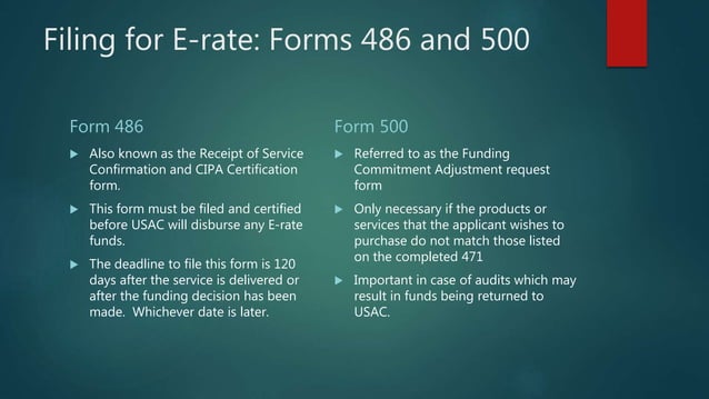 E rate Explained - 2015 | PPT