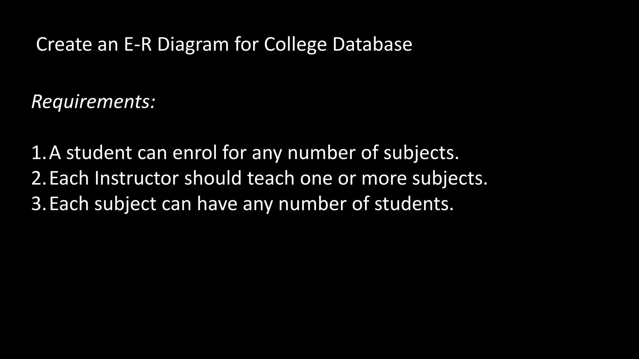 ER diagram powerpoint | PPTX