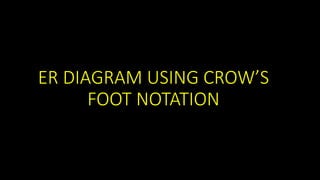 ER diagram powerpoint | PPTX