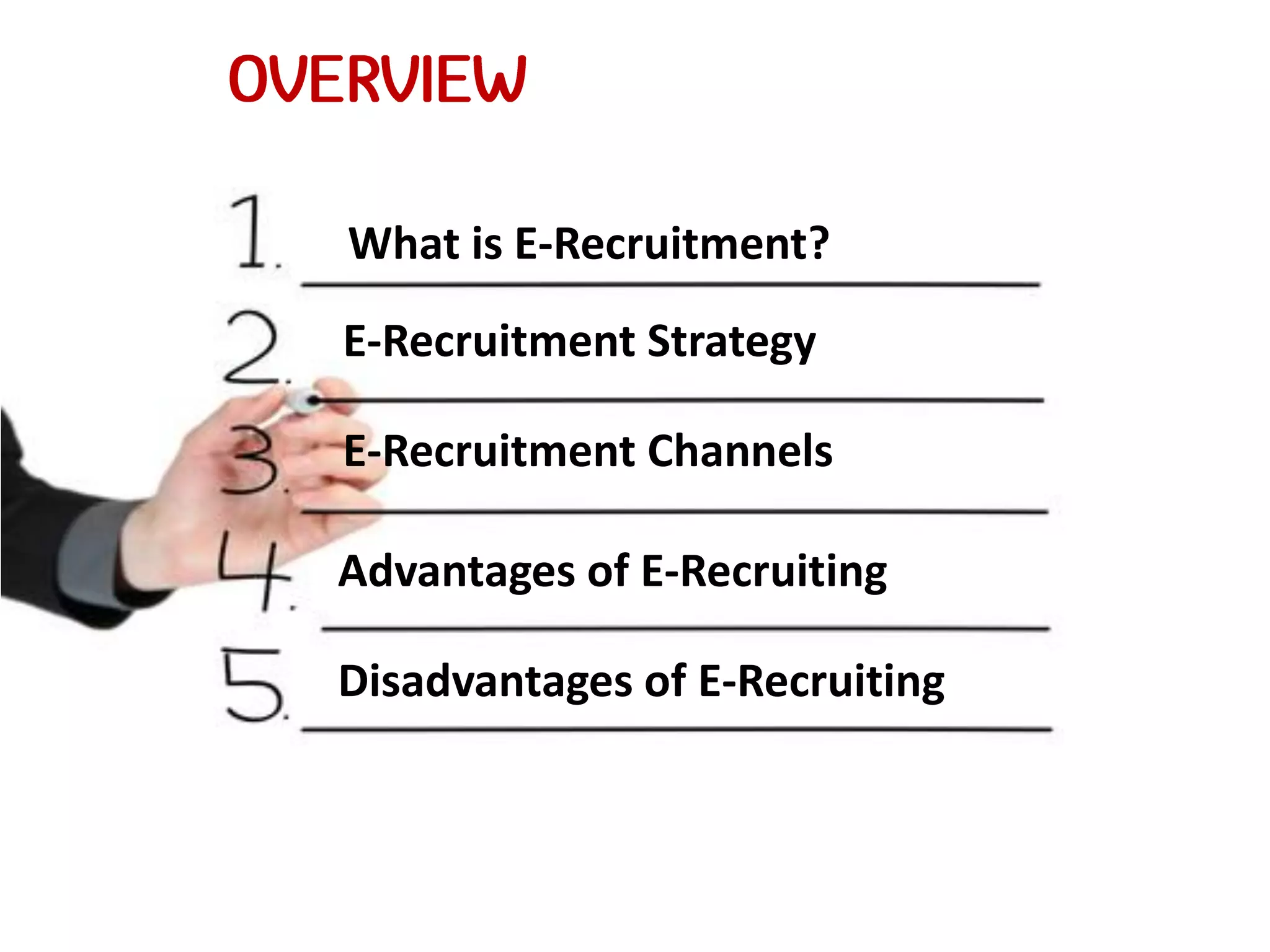 E recruitment | PDF