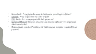 E öğrenme slayt | PPTX