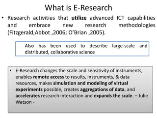 E research attachment survey | PPT