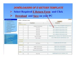 e-Return & e-Payment under MVAT Act | PPT