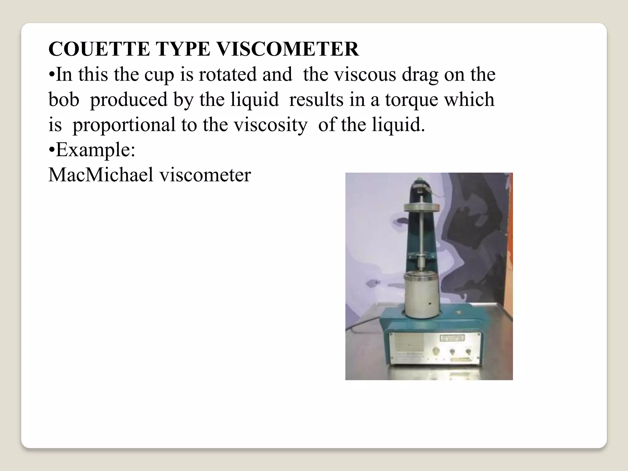 Determination of viscosity | PDF