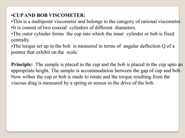 Determination of viscosity | PDF