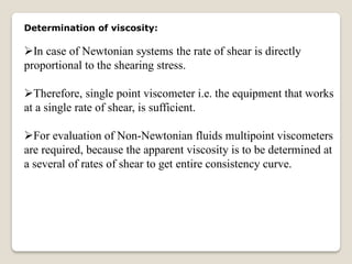 Determination of viscosity | PDF