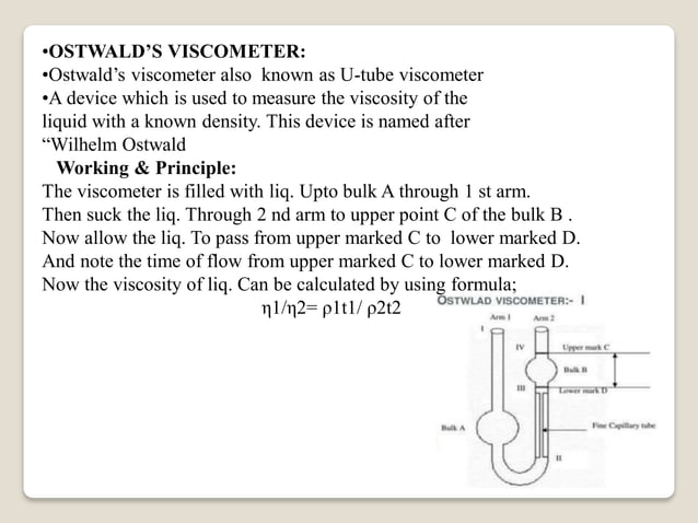 Determination of viscosity | PDF