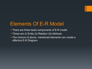 E R model | PPT