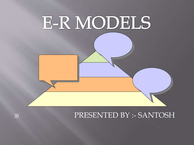 E r model | PPT