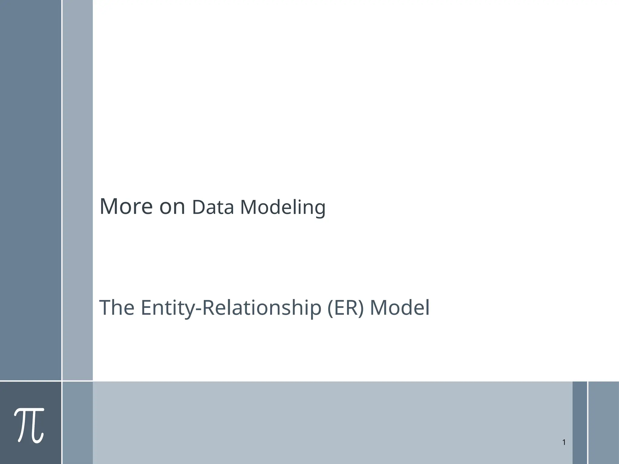 Introduction to Entity Relationship model | PPTX