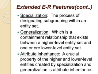 E-R model unit(Iv) | PPT